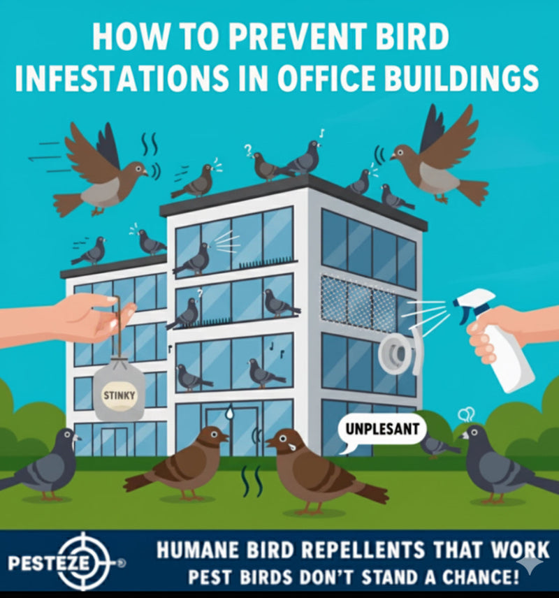 HOW TO PREVENT BIRD INFESTATIONS IN OFFICE BUILDINGS - Pesteze