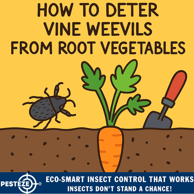 HOW TO DETER VINE WEEVILS FROM ROOT VEGETABLES - Pesteze