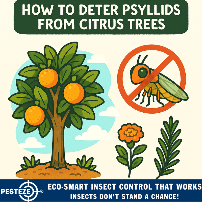 How to Deter Psyllids from Citrus Trees | Natural Pest Control for ...