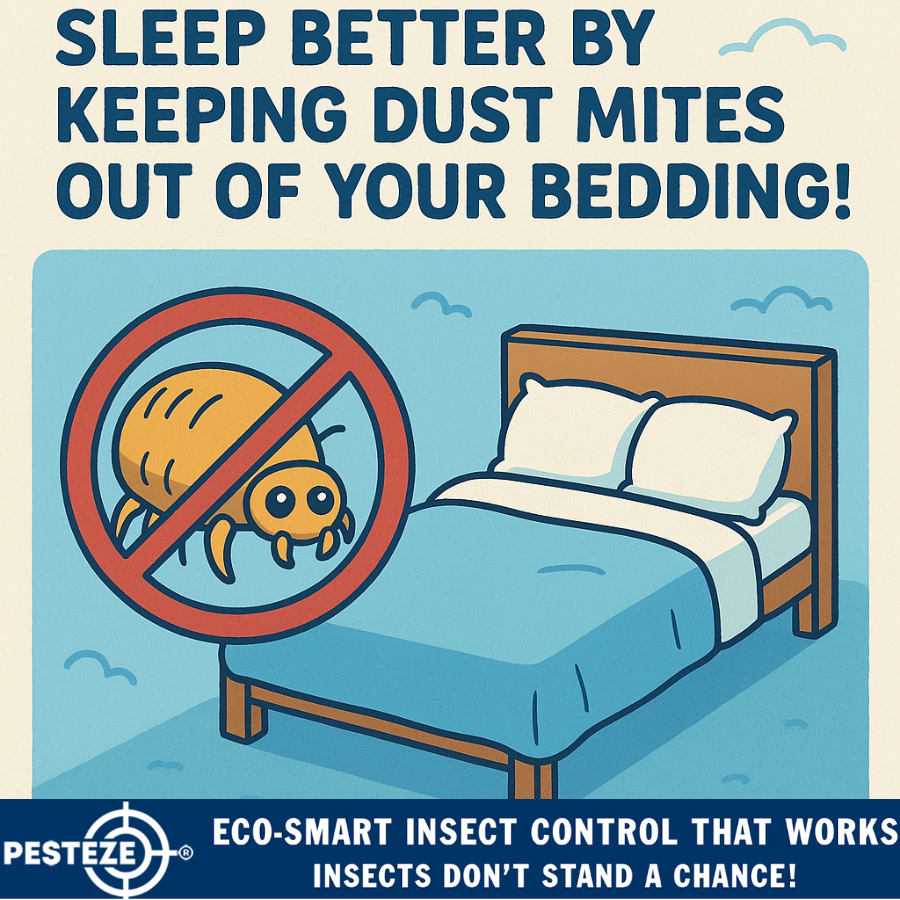 SLEEP BETTER BY KEEPING DUST MITES OUT OF YOUR BEDDING! - Pesteze