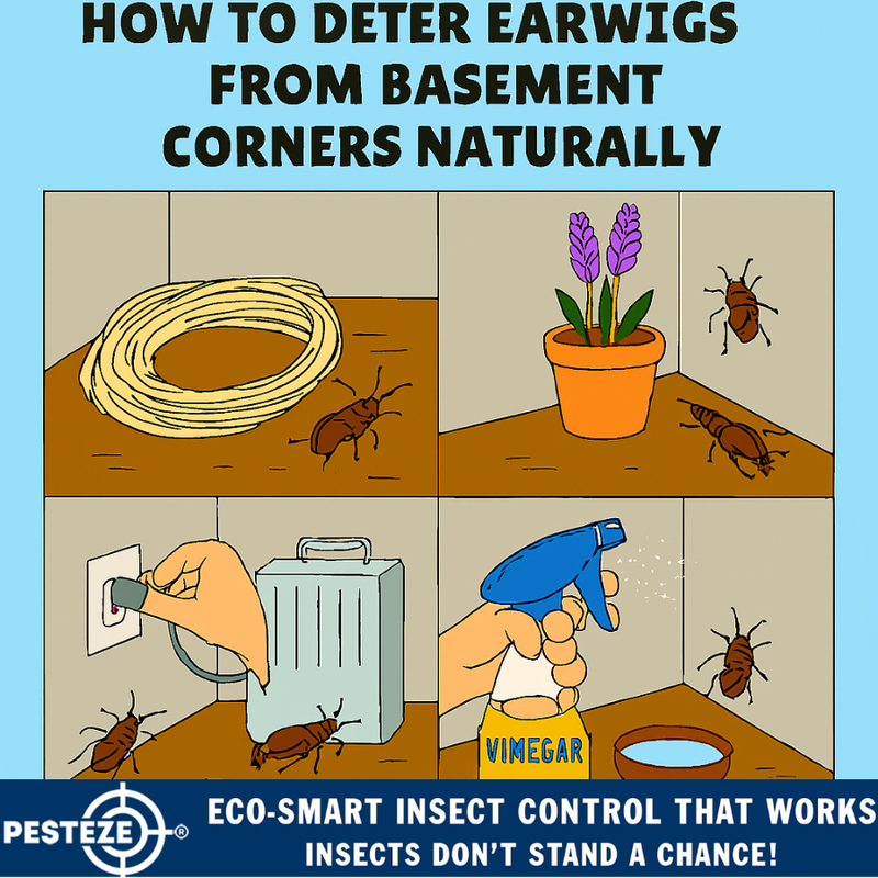 How to Deter Earwigs from Basement Corners | Natural Pest Prevention ...