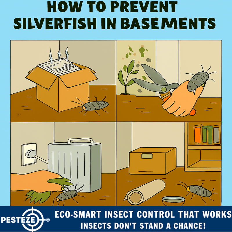 HOW TO PREVENT SILVERFISH IN BASEMENTS - Pesteze