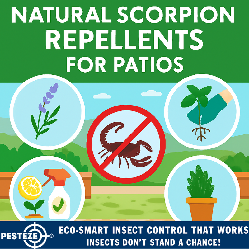 NATURAL SCORPION REPELLENTS FOR PATIOS - Pesteze