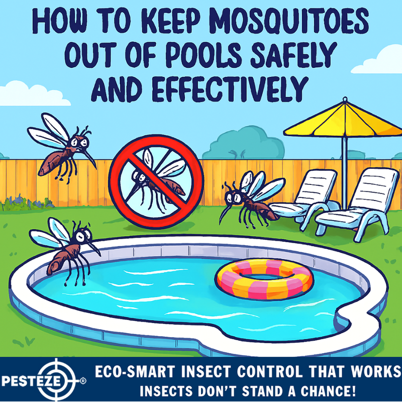 HOW TO KEEP MOSQUITOES OUT OF POOLS SAFELY AND EFFECTIVELY - Pesteze