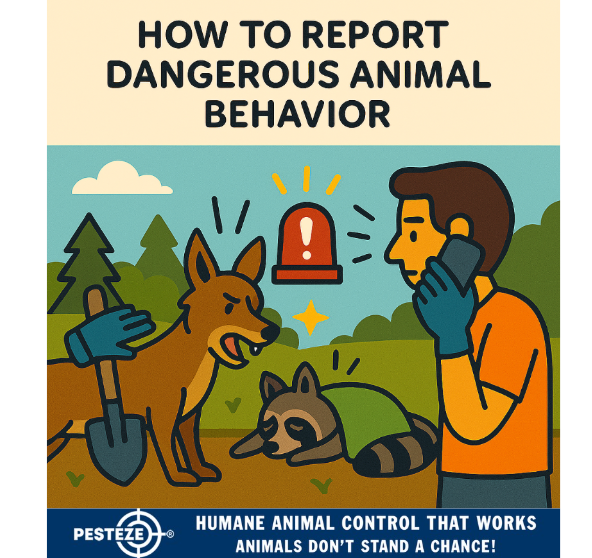 HOW TO REPORT DANGEROUS ANIMAL BEHAVIOR - Pesteze