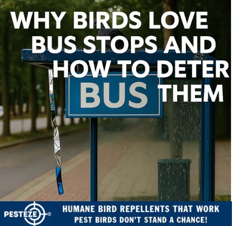 WHY BIRDS LOVE BUS STOPS AND HOW TO DETER THEM - Pesteze