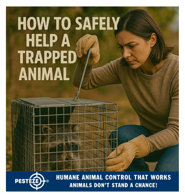 HOW TO SAFELY HELP A TRAPPED ANIMAL - Pesteze