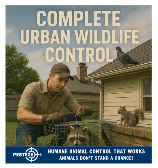 Complete Urban Wildlife Control: Humane and Effective City Animal ...