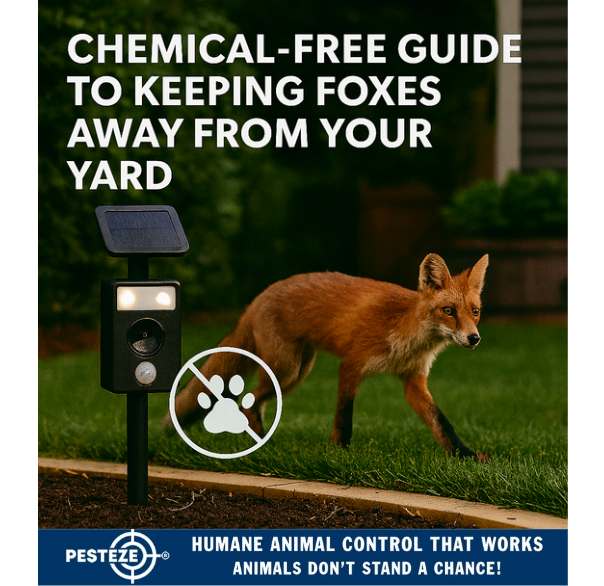 CHEMICAL-FREE GUIDE TO KEEPING FOXES AWAY FROM YOUR YARD - Pesteze