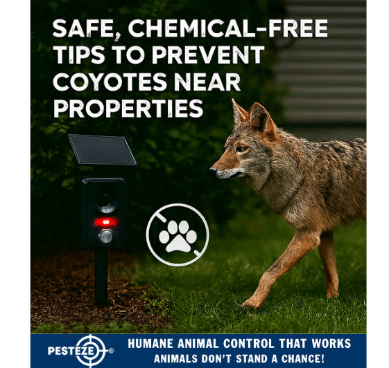 SAFE, CHEMICAL-FREE TIPS TO PREVENT COYOTES NEAR PROPERTIES - Pesteze