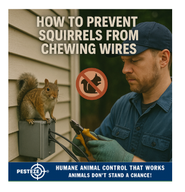 Squirrel Wire Damage Prevention Guide | PESTEZE® – Pesteze