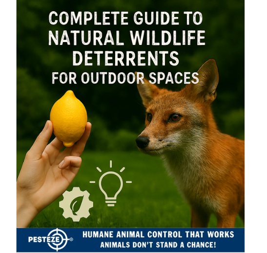 Natural Wildlife Deterrents for Outdoor Spaces | PESTEZE® – Pesteze