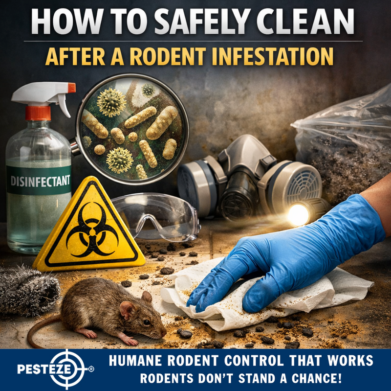 HOW TO SAFELY CLEAN AFTER A RODENT INFESTATION - Pesteze