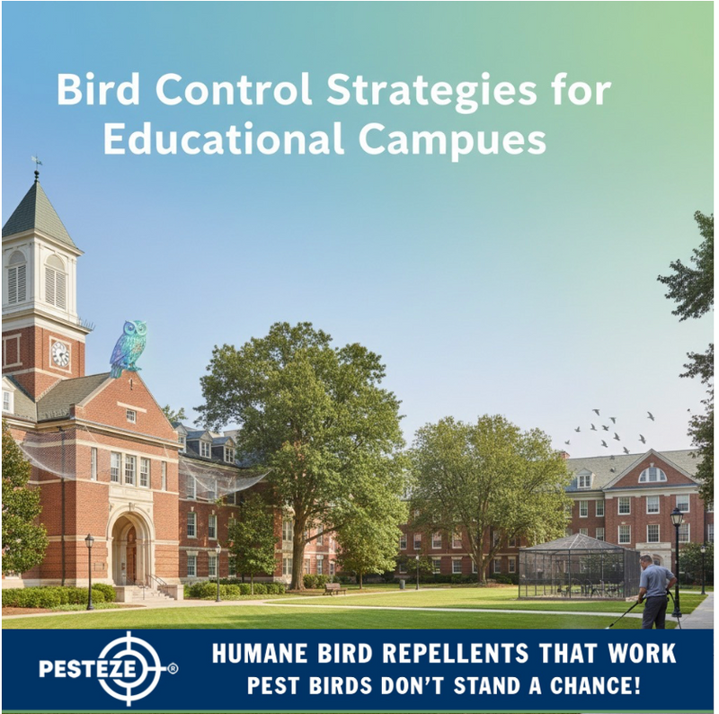 Educational Campus Bird Control | Safety Guide – Pesteze