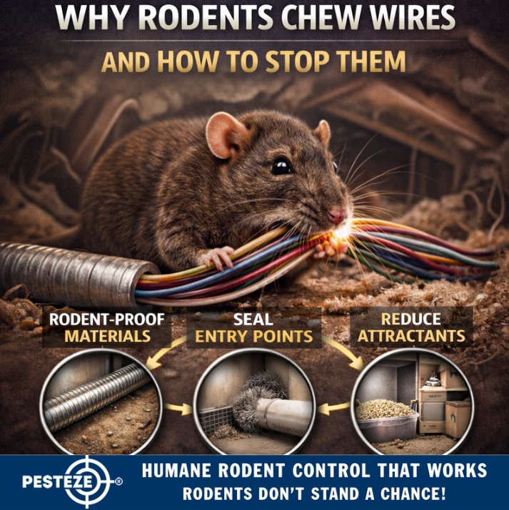 WHY RODENTS CHEW WIRES AND HOW TO STOP THEM - Pesteze