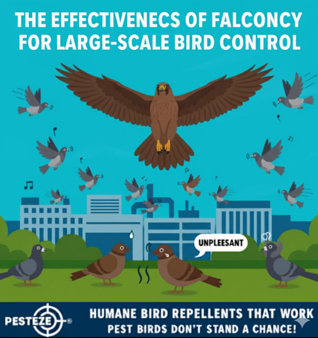 The Effectiveness of Falconry for Large-Scale Bird Control | Humane ...