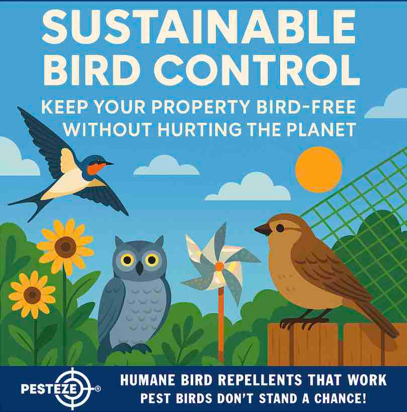 SUSTAINABLE BIRD CONTROL FOR HOMEOWNERS: KEEP YOUR PROPERTY BIRD-FREE ...